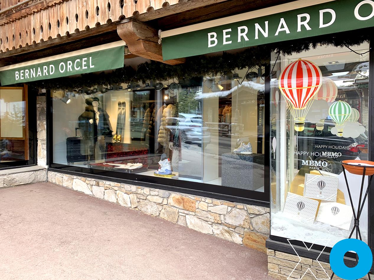 Treexo, H. Rénovation des vitrines de la boutique Bernard Orcel