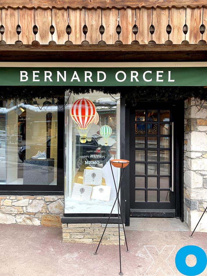 Treexo, H. Rénovation des vitrines de la boutique Bernard Orcel