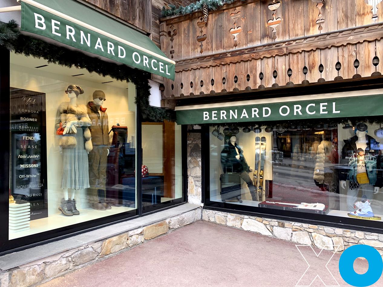 Treexo, H. Rénovation des vitrines de la boutique Bernard Orcel