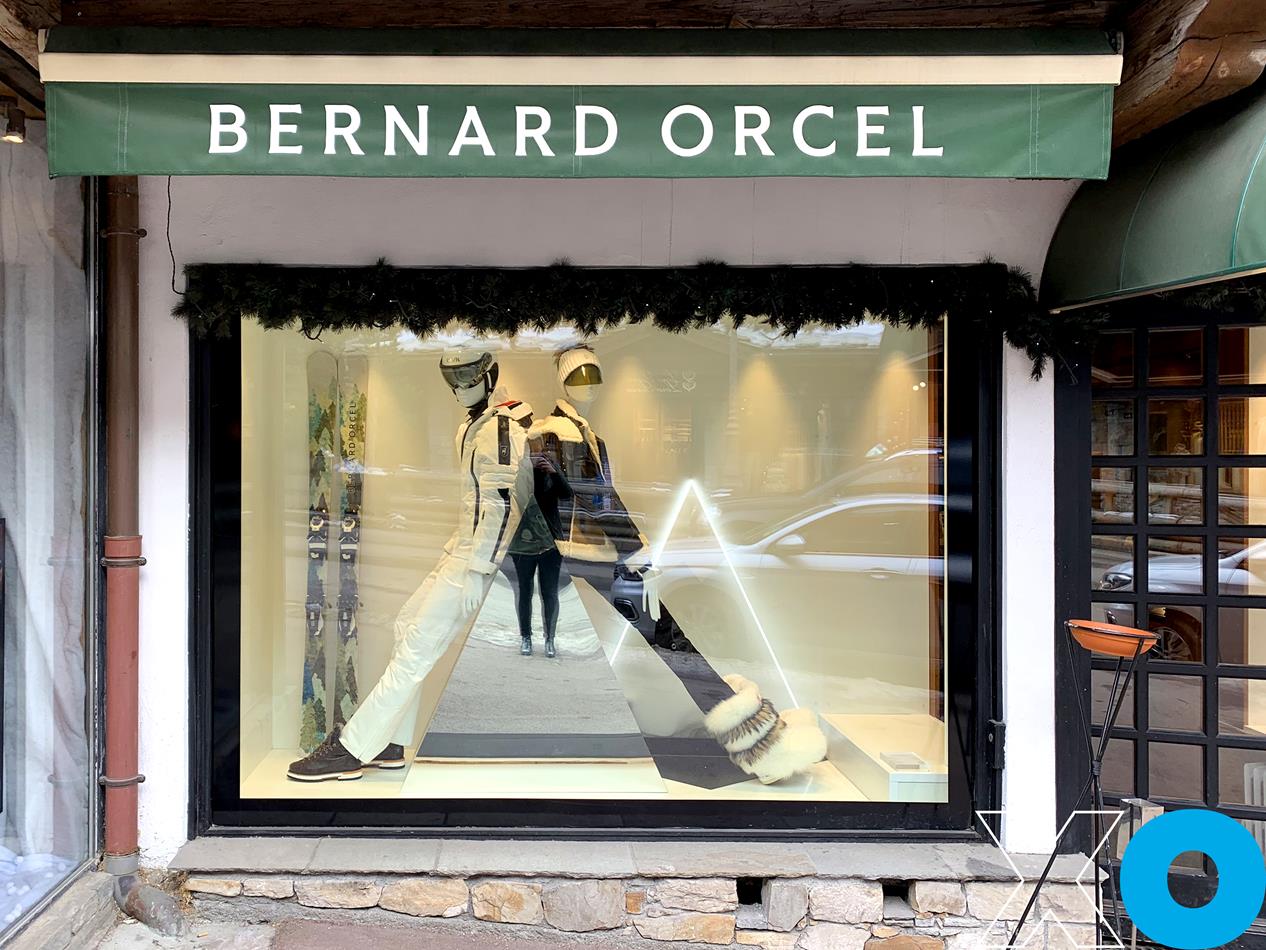 Treexo, H. Rénovation des vitrines de la boutique Bernard Orcel