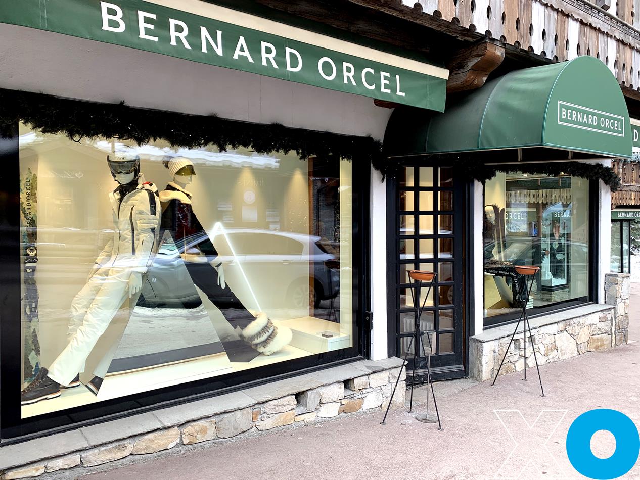 Treexo, H. Rénovation des vitrines de la boutique Bernard Orcel