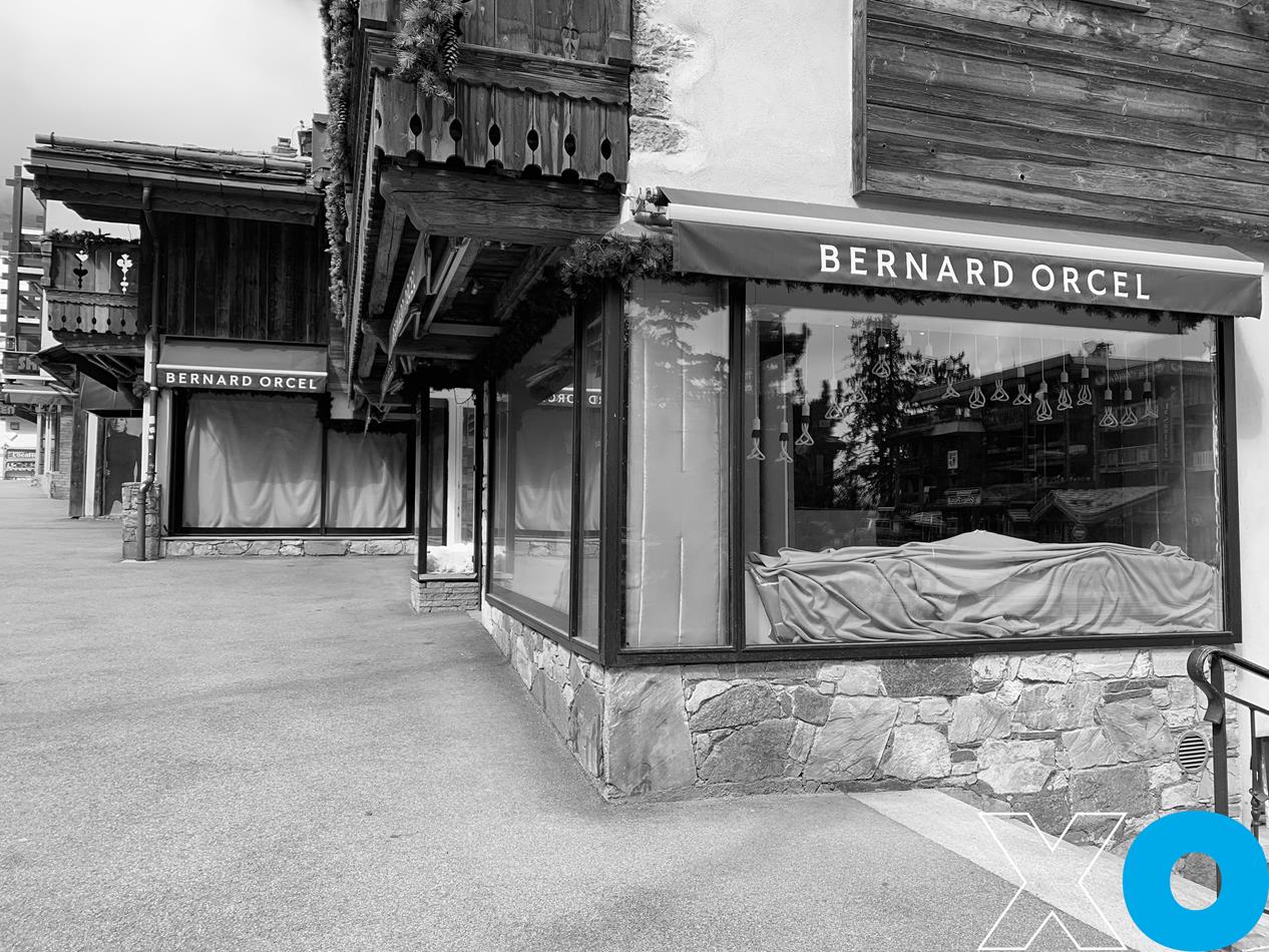 Treexo, H. Rénovation des vitrines de la boutique Bernard Orcel