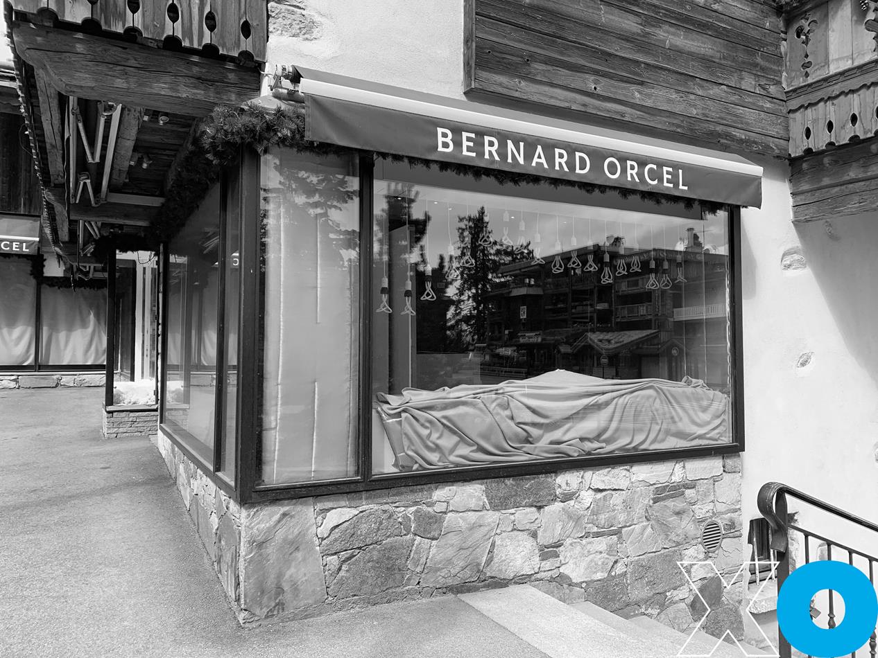 Treexo, H. Rénovation des vitrines de la boutique Bernard Orcel
